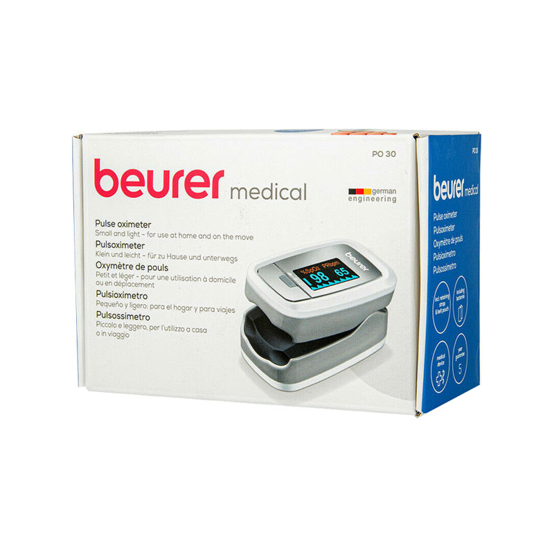 پالس اکسیمتر بیورر مدل PO30 ا Beurer PO30 Pulse Oximeter - مدیکال قائم